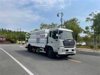 China 16CBM High Performance Street Cleaner Truck With Rear Dump Method for sale