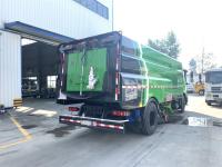 China 18000kg Diesel Fueled Truck Mounted Street Sweeper with 9m³ Water Tank 7m³ Dust Tank for sale