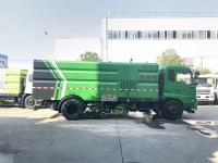 China 6 Gears Transmission Street Sweeping Truck 9m³ Water Tank 7m³ Dust Bin Airport Road Cleaning for sale
