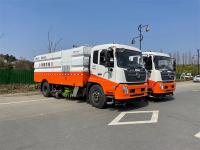 China High Pressure Street Sweeper Truck 9m³ Water Tank 3.5m Cleaning Width for Urban Roads for sale