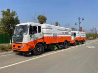 China High Pressure Street Sweeper Truck 9m³ Water Tank 3.5m Cleaning Width for Urban Roads for sale