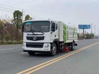 China Multifunctional 16cbm Truck Mounted Sweeping Machine For Cities for sale