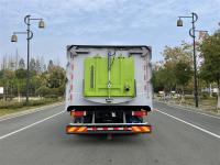 China Rear Dump Method Truck Mounted Road Sweeper 4x2 Drive Model For Highways for sale