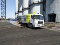 China High Pressure Road Sweeper Truck 9m³ Water Tank 7m³ Dust Bin Diesel Euro 3 for sale