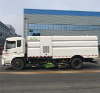 China 4x2 High Pressure Road Sweeper Truck 9m³ Water Tank 3-20km/h Clean Speed for sale