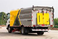 China Isuzu KV100 115hp Eu 5 Road Sweeper Truck 2.5m3 Water Tank High Pressure Dust Reduction for sale