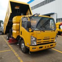 China ISUZU KV600 700P High Pressure Sweeper Truck 5m³ Water Tank 3m Clean Width for sale