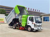 China Dongfeng 4x2 Street Sweeper Truck 3000L Water Tank 2500L Dust Tank Euro 3 for sale