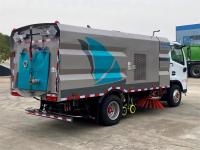 China Versatile Diesel Engine Street Sweeper Vehicle With High Pressure Washing for sale