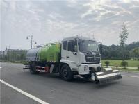 China Dongfeng 10 Cbm High Pressure Road Washing Truck 5-15km/h Cleaning Speed 10Mpa for sale