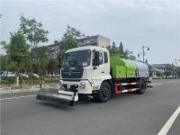 China Dongfeng 10 Cbm High Pressure Road Washing Truck 5-15km/h Cleaning Speed 10Mpa for sale