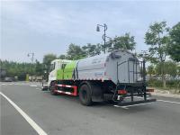China Dongfeng 10 Cbm High Pressure Road Washing Truck 5-15km/h Cleaning Speed 10Mpa for sale