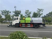 China Dongfeng 10 Cbm High Pressure Road Washing Truck 5-15km/h Cleaning Speed 10Mpa for sale