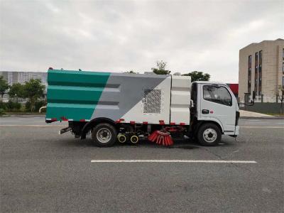 China Dongfeng Eu 3 Street Sweeper Truck 100 Km/H 2.5m3 Water Tank High Pressure Washing for sale