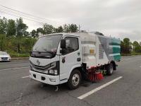 China Dongfeng Eu 3 Street Sweeper Truck 100 Km/H 2.5m3 Water Tank High Pressure Washing for sale
