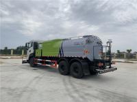 China Dongfeng 6x4 Truck Mounted Road Sweeping Machine 20cbm High Pressure Cleaning Truck for sale