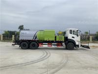 China Dongfeng 6x4 Truck Mounted Road Sweeping Machine 20cbm High Pressure Cleaning Truck for sale