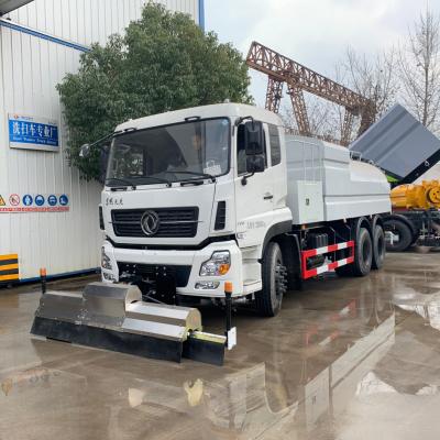 China Dongfeng 20m3 High Pressure Road Washing Truck 25000kg GVW Heavy Duty Cleaner for sale