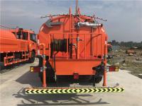 China FOTON High Pressure Cleaning Truck Mechanical Type 7 Tons Operating Weight for sale