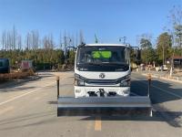 China Dongfeng 7m3 High Pressure Road Cleaning Truck 120HP 10Mpa Sweeper for sale