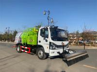 China Dongfeng 7m3 High Pressure Road Cleaning Truck 120HP 10Mpa Sweeper for sale