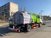 China Dongfeng 7m3 High Pressure Road Cleaning Truck 120HP 10Mpa Sweeper for sale