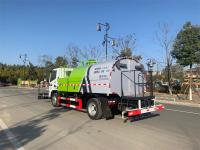 China Dongfeng 7m3 High Pressure Road Cleaning Truck 120HP 10Mpa Sweeper for sale