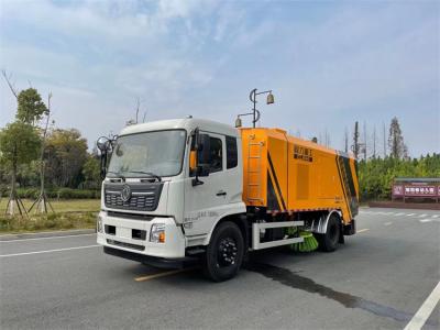 China 10cbm Wet and Dry Road Sweeper Truck High Pressure 10MPa 24V for sale
