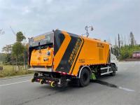 China 10cbm Wet and Dry Road Sweeper Truck High Pressure 10MPa 24V for sale