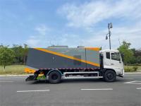 China CCC Certified Wet and Dry Road Sweeper Truck 10cbm Water Spray Dust Removal 18000kg GVW for sale