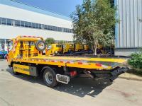 China Howo Sinotruck 4 Ton Tilt and Slide Recovery Truck 116hp Rated Power for sale
