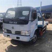 China Dongfeng Euro 3 4 Ton Flatbed Tow Truck 5980x2350x2600mm RHD LHD Custom for sale
