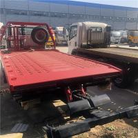 China 4000kg Isuzu Flatbed Wrecker Truck 4x2 Diesel Euro 5 Rollback Tow Truck for sale