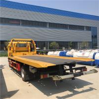 China 5 Ton Isuzu KV600 Flatbed Tow Truck Euro 5 4x2 LHD 5.6m Bed for sale