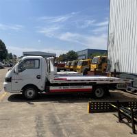 China Euro 6 Dongfeng 3 Ton Mini Tilt Deck Tow Truck 4x2 LHD Manual Operation for sale