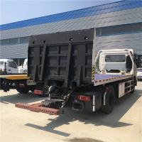 China Dongfeng 4x2 10 Ton Euro 3 Recovery Truck Tilt Tray Tow Truck with Cummins 190hp for sale