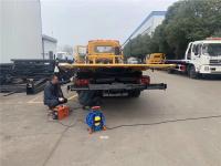 China Dongfeng 8 Tons Tilt Tray Flat Bed Tow Trucks Customizable High Durability for sale