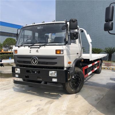 China Dongfeng 4x2 Euro 3 8m Slide Bed Tow Truck 8000kg Capacity Both Sides Manual Control for sale