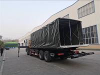 China 8x4 Euro 6 IVECO 10 Ton Flatbed Wrecker Truck with Knuckle Crane 7-9m Bed for sale