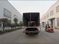 China 8x4 Euro 6 IVECO 10 Ton Flatbed Wrecker Truck with Knuckle Crane 7-9m Bed for sale