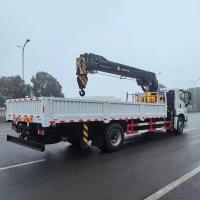 China ISUZU FTR 205hp 8 Ton Truck Mounted Crane 4x2 XCMG Straight Arm for sale