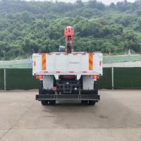 China ISUZU FTR 205hp 8 Ton Truck Mounted Crane 4x2 XCMG Straight Arm for sale