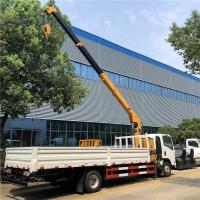 China Isuzu ELF 5 Ton Truck Mounted Crane XCMG Straight Arm 190hp for Municipal Construction for sale