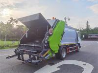 China ISUZU KV600 130hp Garbage Compactor Truck 8cbm Waste Removal Vehicle for sale