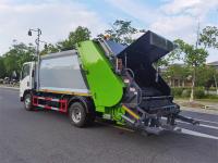 China ISUZU KV600 130hp Garbage Compactor Truck 8cbm Waste Removal Vehicle for sale
