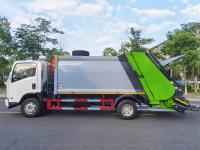 China ISUZU KV600 130hp Garbage Compactor Truck 8cbm Waste Removal Vehicle for sale
