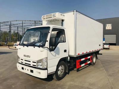 China ISUZU 100P 4X2 Refrigerator Van Truck 3 Tons 115hp Refrigerated Box Truck for sale