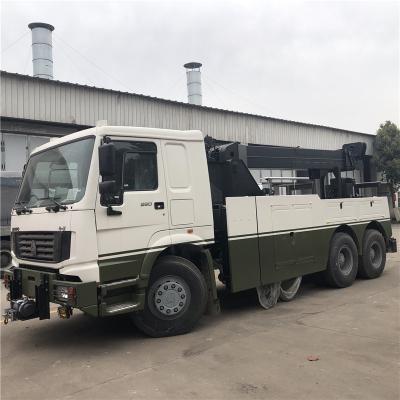 China 6x6 30 Ton Rotator Wrecker Recovery Truck Underlift Tow Truck 371hp for sale