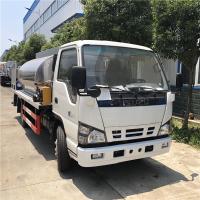 China ISUZU 4X2 6000L Asphalt Spray Truck Bitumen Distributor for Road Construction 130HP for sale
