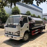 China ISUZU 4X2 6000L Asphalt Spray Truck Bitumen Distributor for Road Construction 130HP for sale